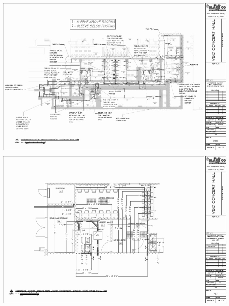 VBC Concert Hall - Ug-Dwv - Dimension Drawing - JJ - 09122024 | PDF ...