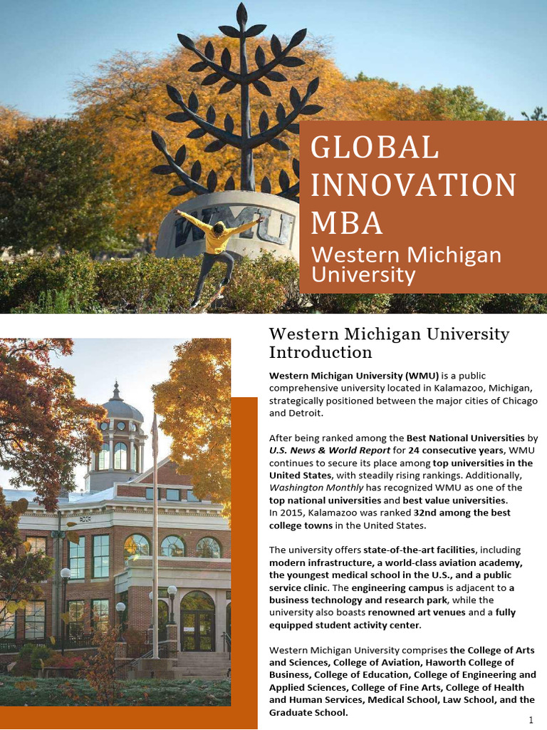 WMU GIMBA Brochure - ENG 20250214 | PDF | Master Of Business ...
