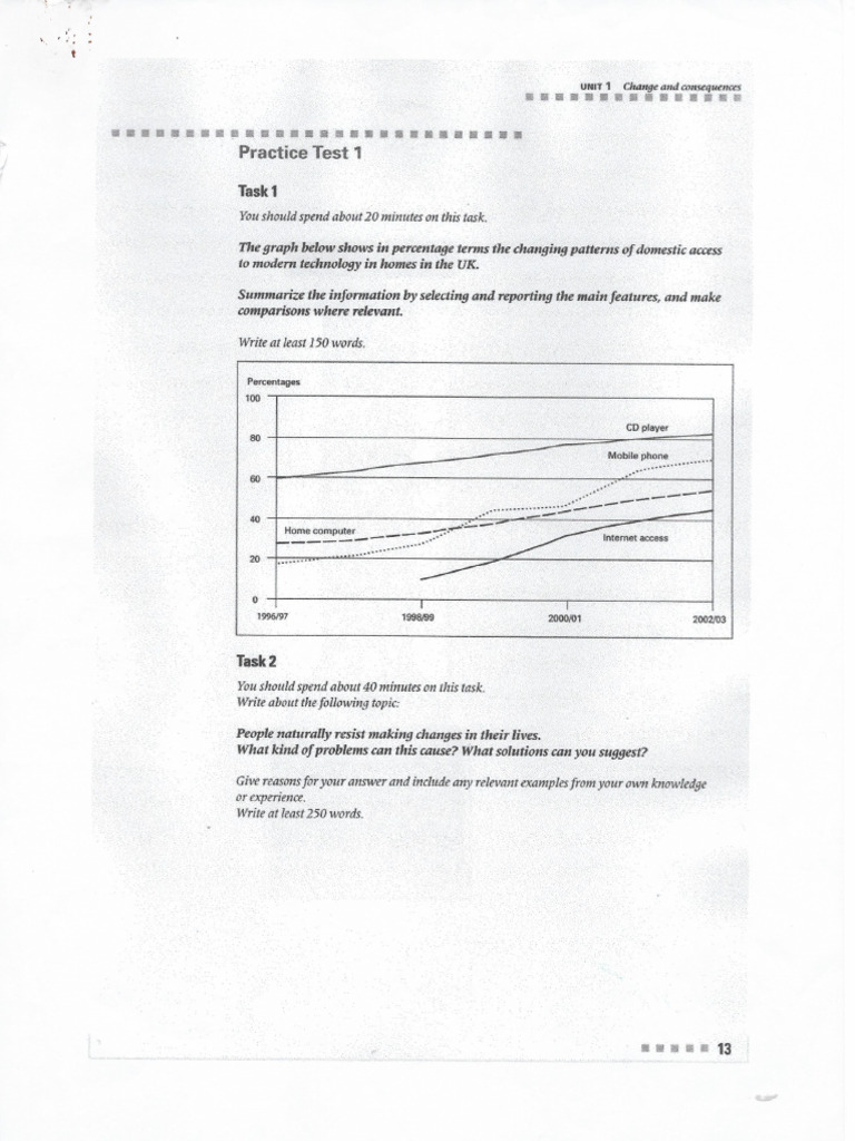 EXTRA Writing Practice 1 To 5 | PDF