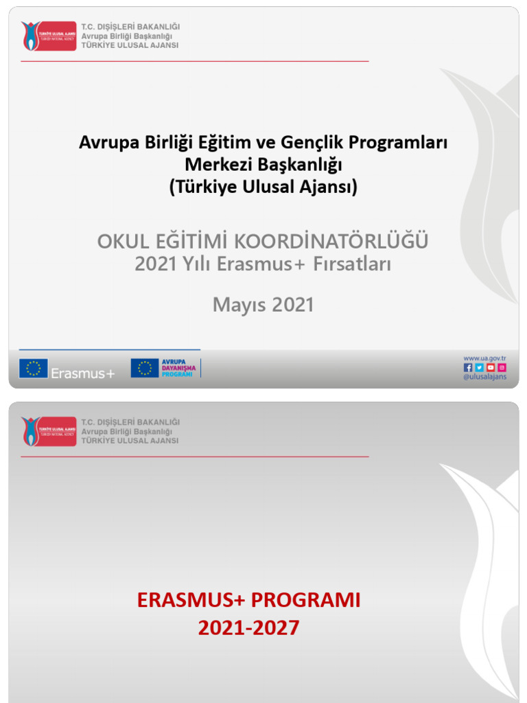Oek 2021 Erasmus Sunum | PDF