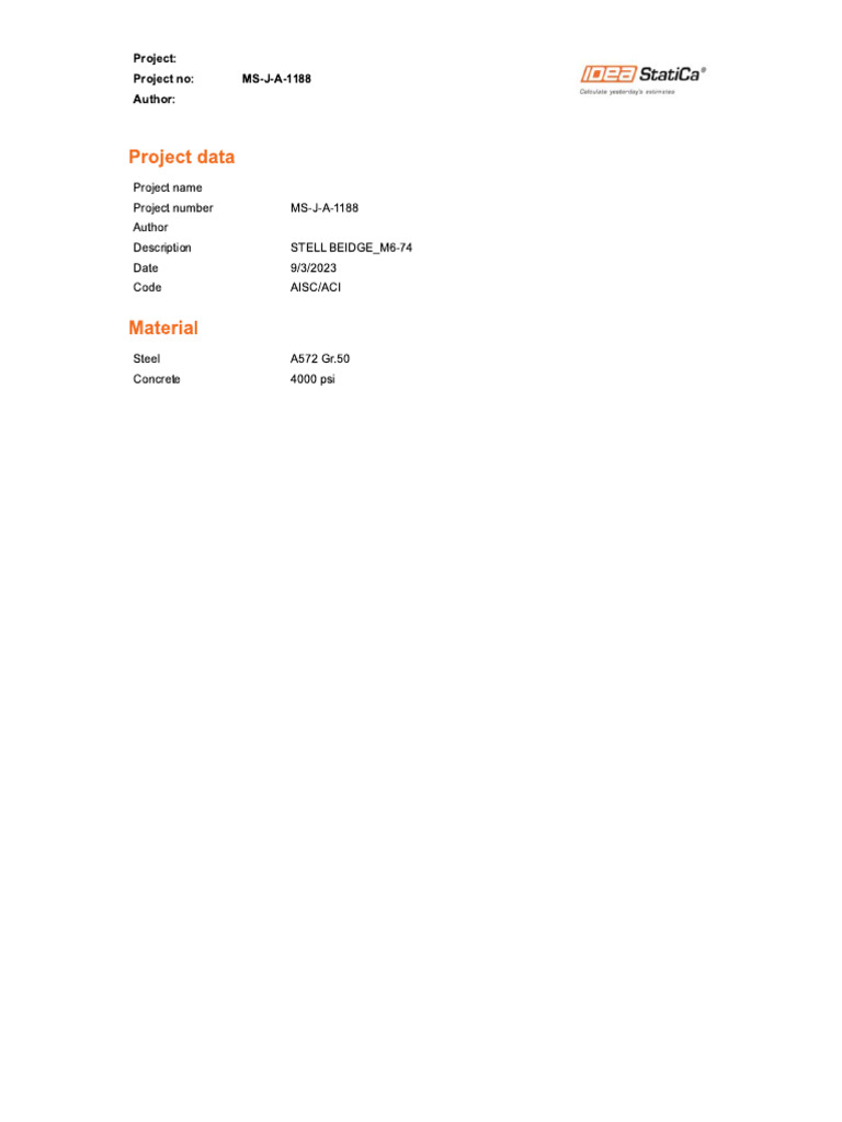 Stiffness Analysis Report | PDF