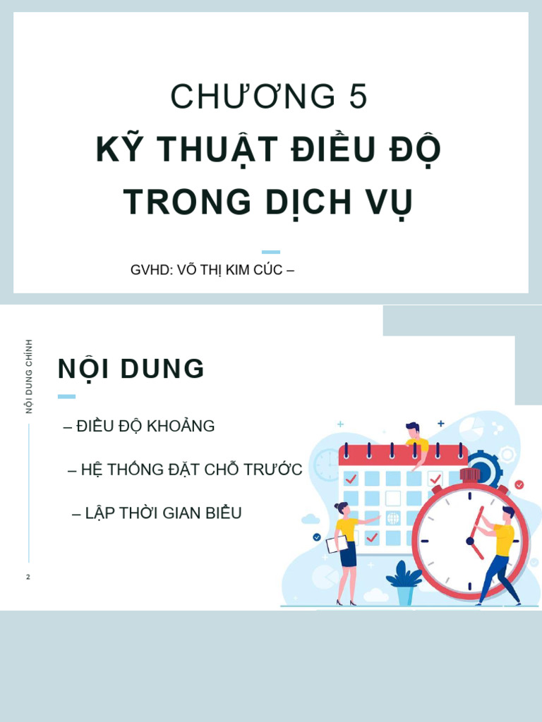 Chapter 5 - Planning and Scheduling in Services | PDF