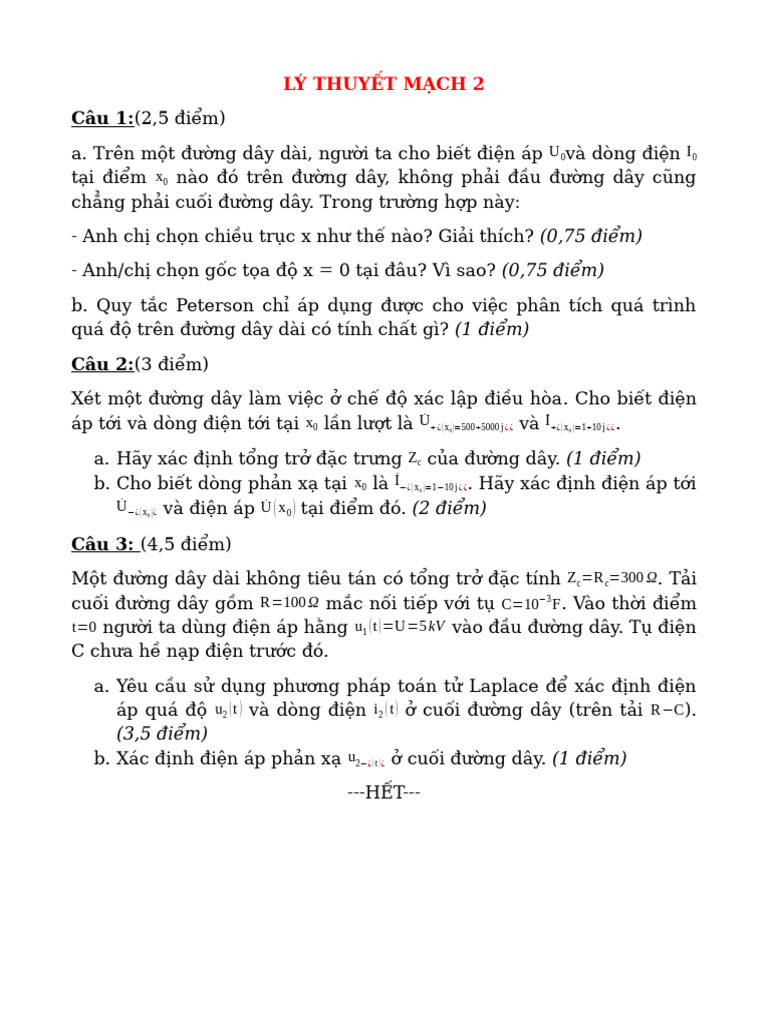 LTM2 Đ01 HK124 | PDF