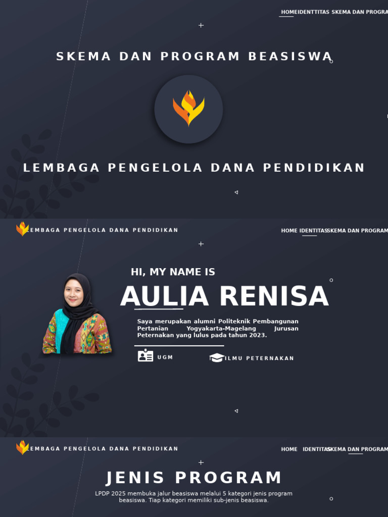 Skema Beasiswa LPDP 2025 untuk Mahasiswa | PDF