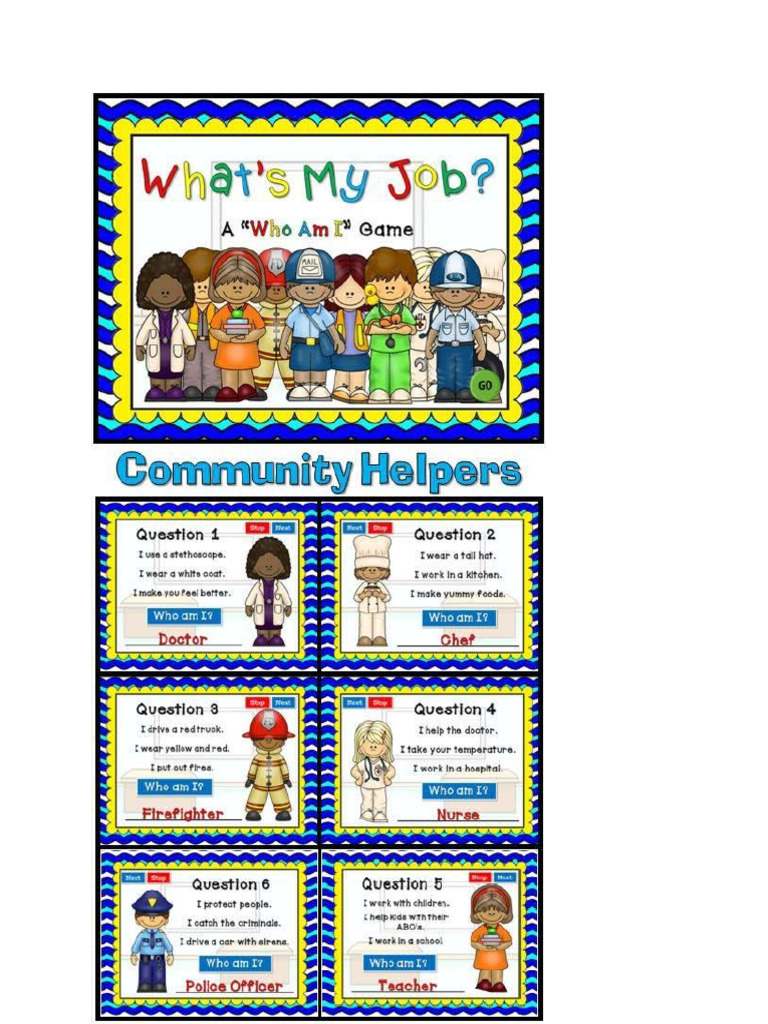 Community Helpers | PDF
