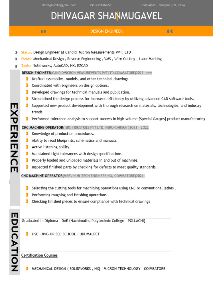DHIVAGAR | PDF | Technical Drawing | Mechanical Engineering