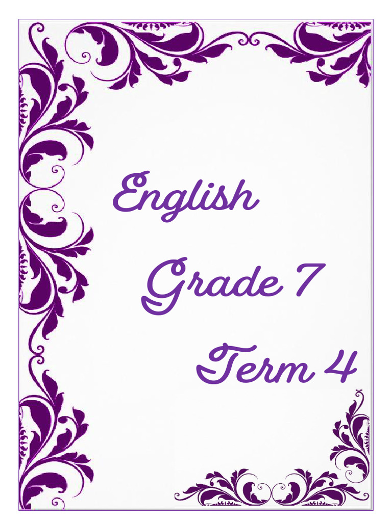Grd-7-English Notes-T4-2022 (Tom Newby School) | PDF | Vertebral Column ...