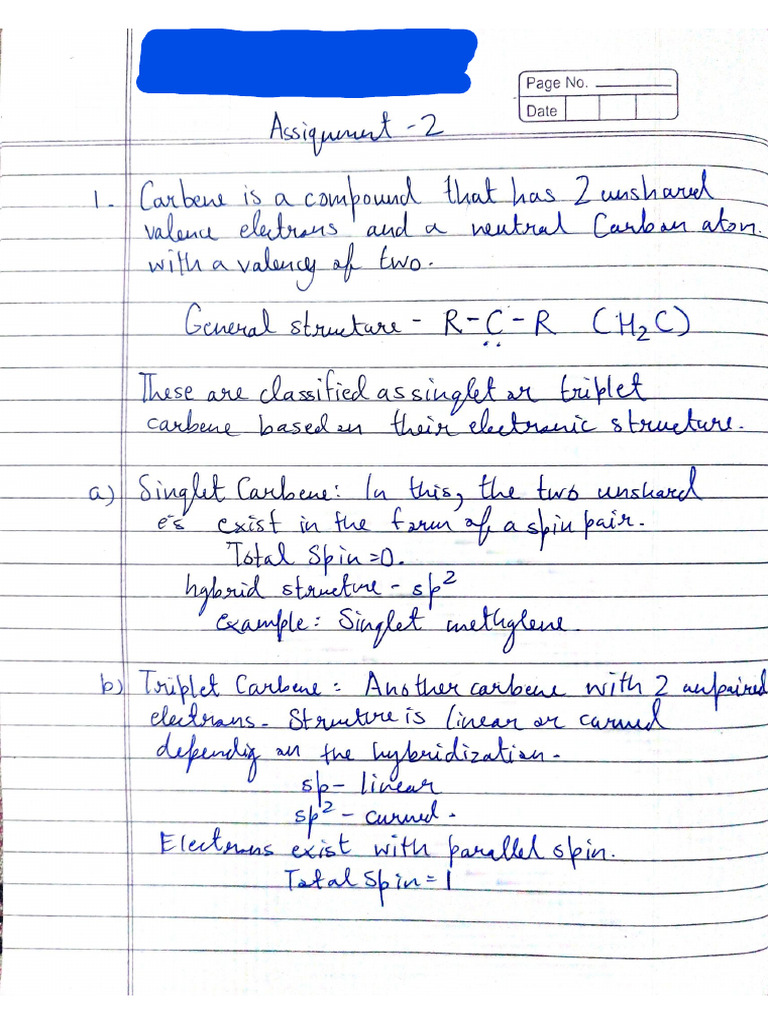 Chem Assignment | PDF