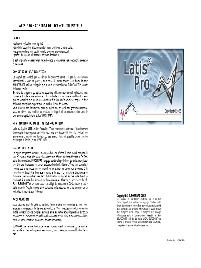 Manuel LATIS-PRO | PDF | Système d'exploitation | Feuille de calcul