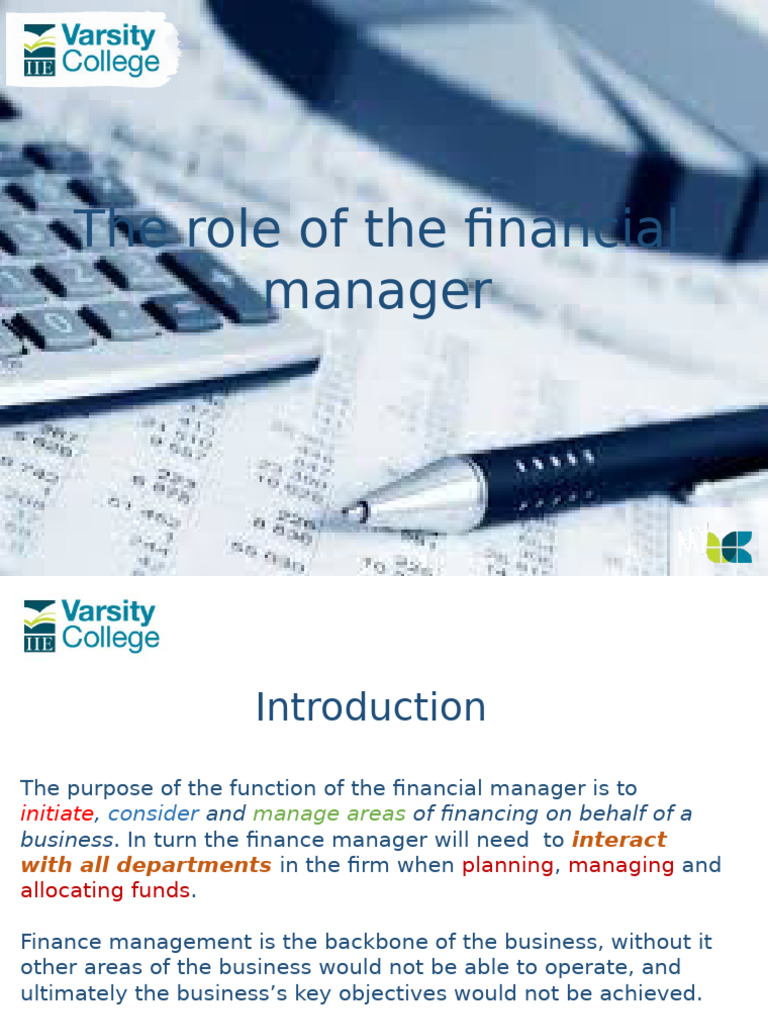 Financial Management 2A - LU1 | PDF | Forecasting | Dividend