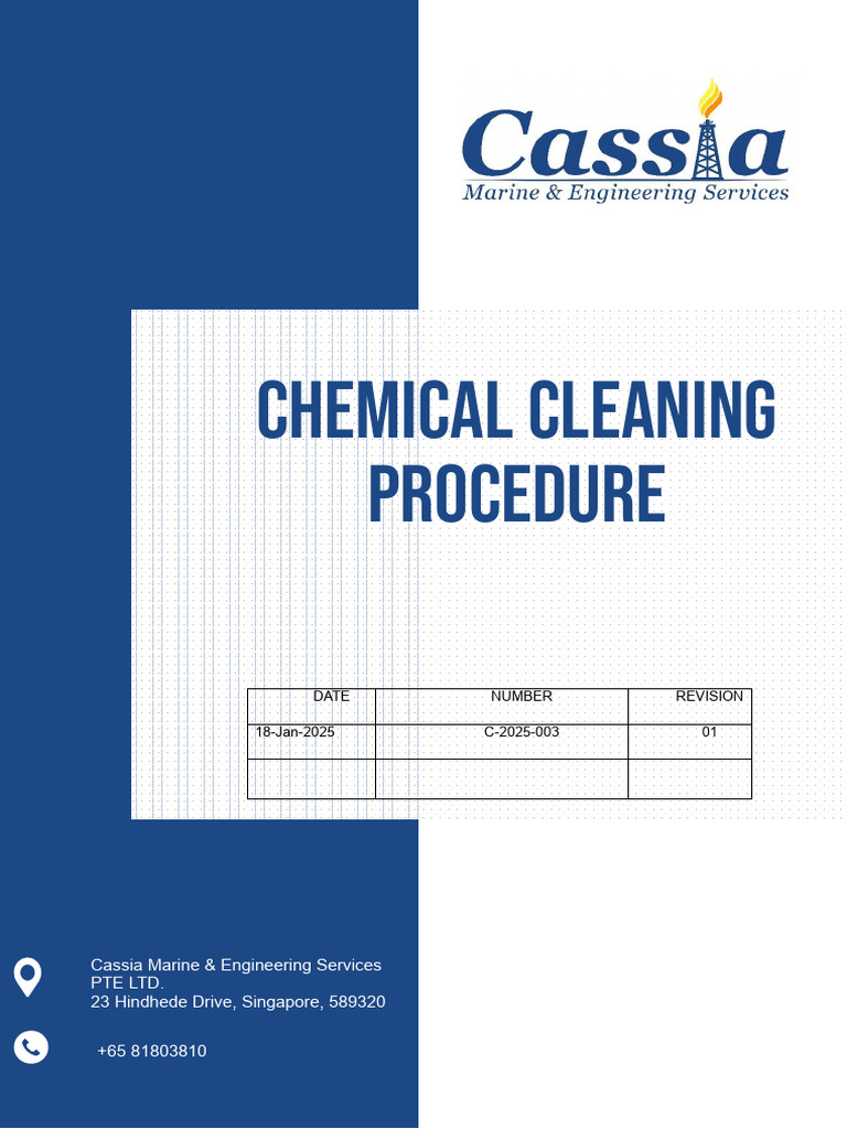 Cassia Marine - Chemical Cleaning Procedure | PDF | Corrosion ...