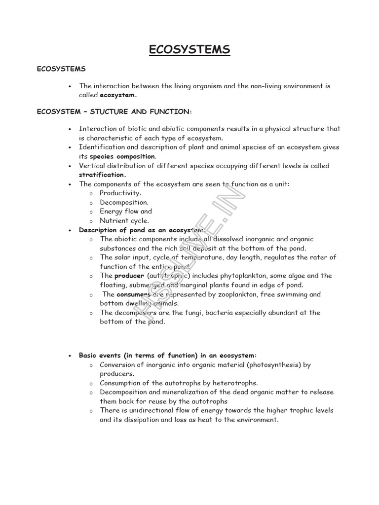 7.ecosystems Hsslive | PDF