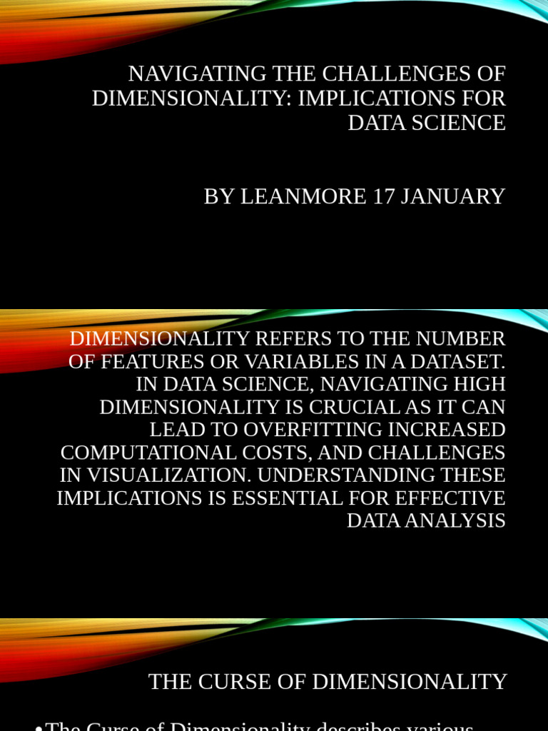 Visualizing the Curse of Dimensionality | PDF