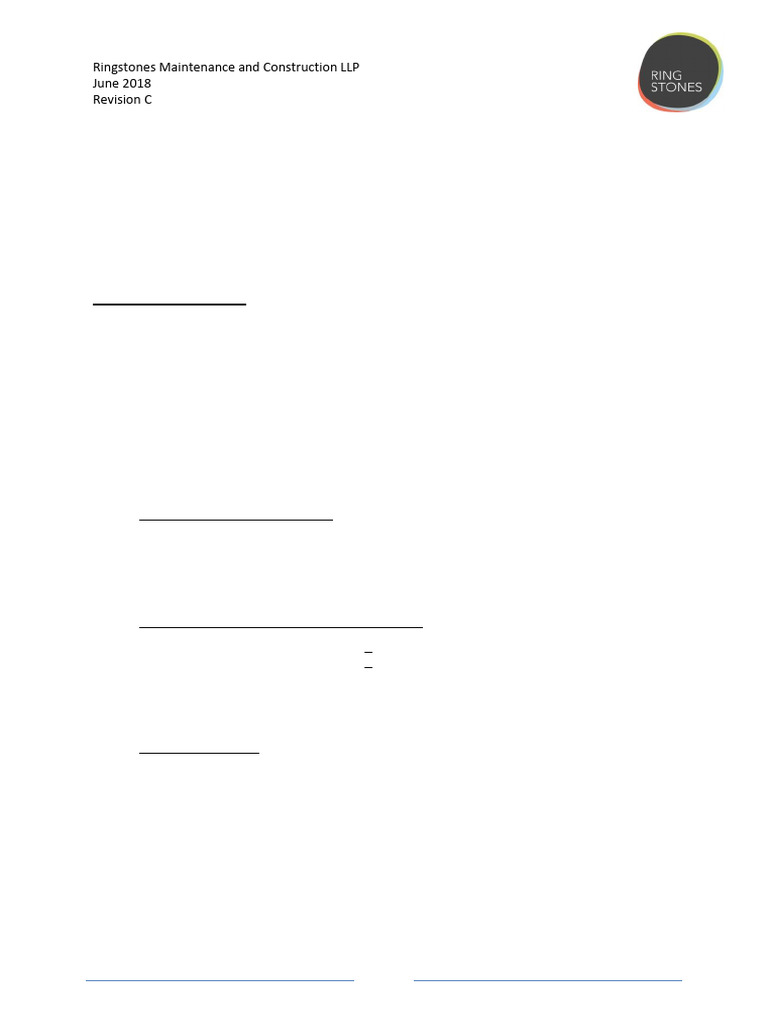 Basic Construction Method Statement | PDF | Noise