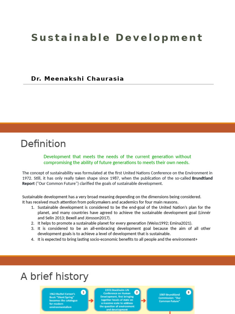 Understanding Sustainable Development Goals | PDF | Sustainability ...