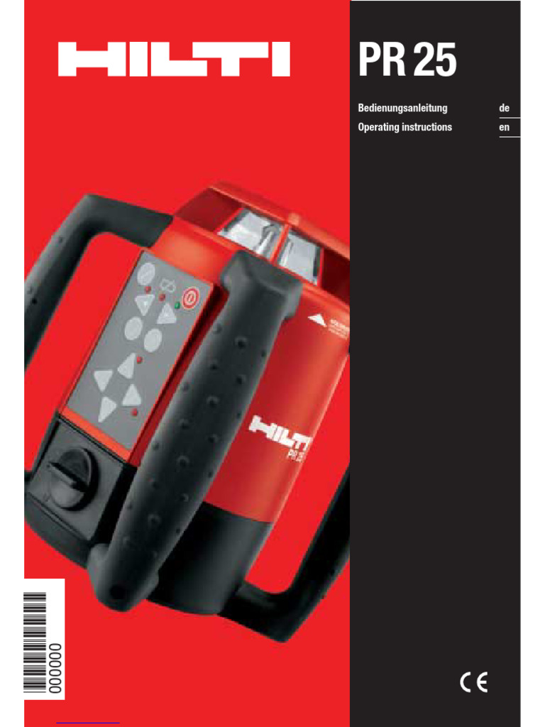 pr_25 Hilti laser | PDF | Light | Laser