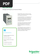 MiCOM P921-P922-P923 Relay Manual | PDF | Switch | Relay