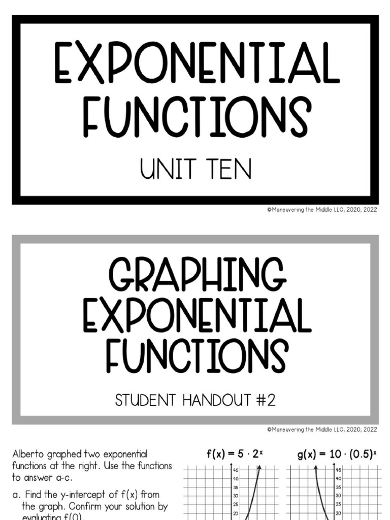 SH2-Graphing Exponential Functions | PDF