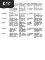 Staff Food Menu | PDF