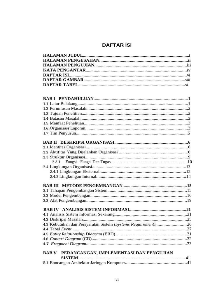 DAFTAR ISI | PDF
