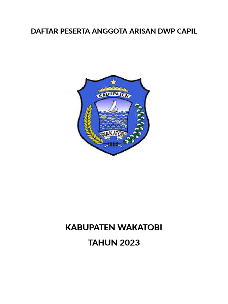 Daftar Peserta Anggota Arisan DWP Capil | PDF
