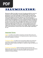 Illumination Engineering Lecture Notes | PDF | Lighting ...