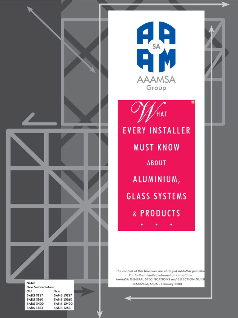 AAAMSA - Installer Brochure | PDF