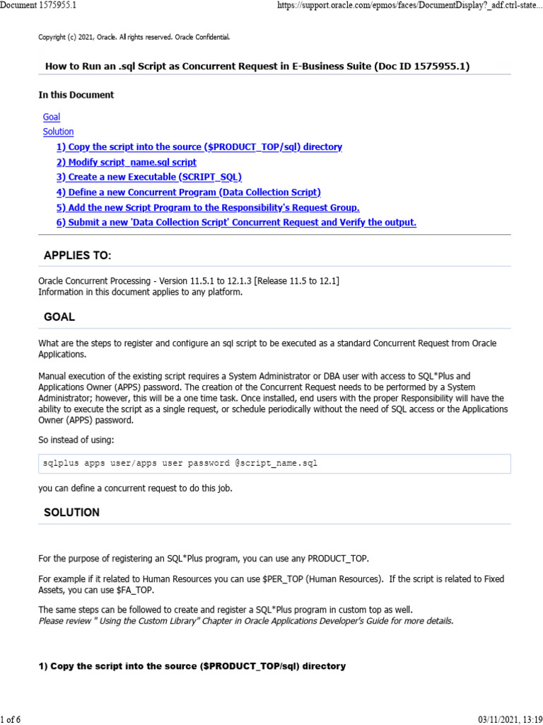 R12callsqlfileas Request Pdf Parameter Computer Programming Computing