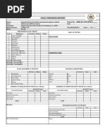 Daily Drilling Report Template | PDF | Geotechnical Engineering | Civil ...