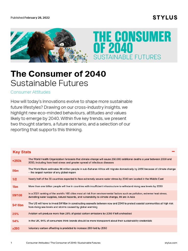 Sustainable Futures | PDF | Climate Change | Sustainability