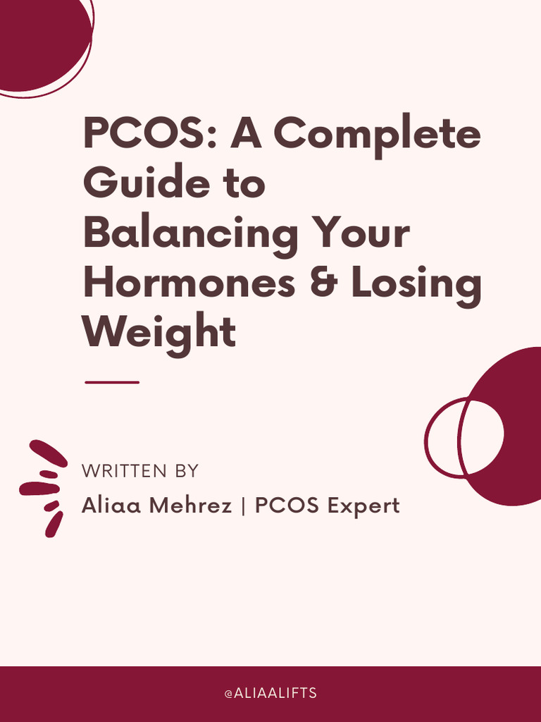 Pcos Guide | PDF | Strength Training | Polycystic Ovary Syndrome