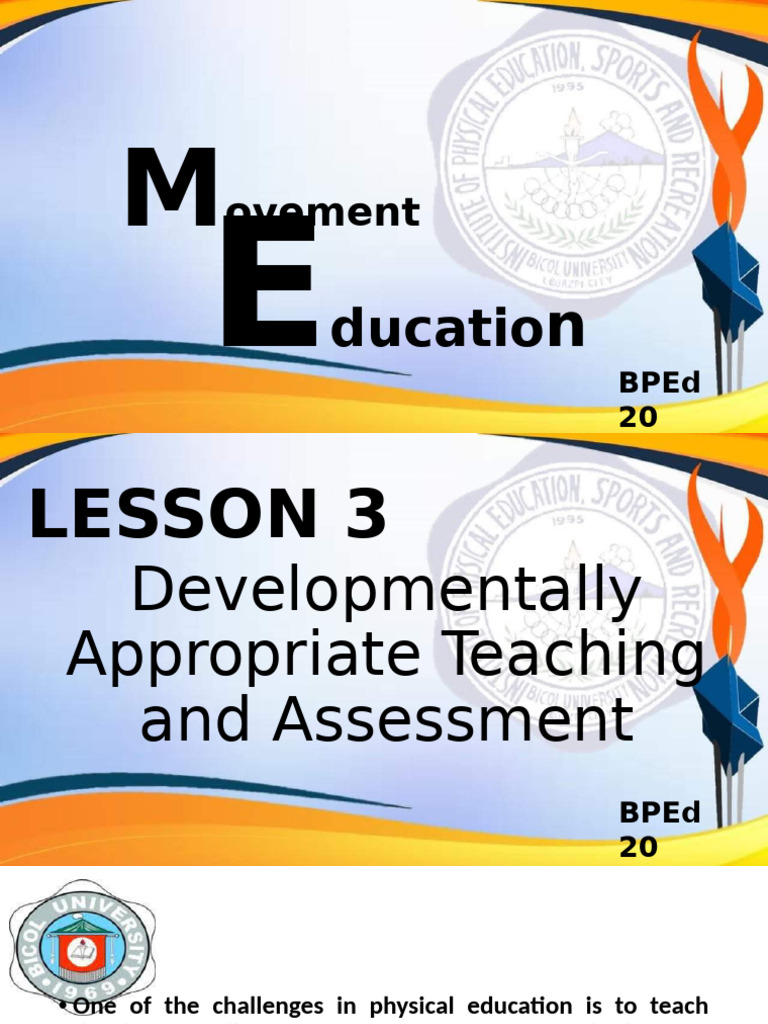 Lesson 3 Movement Education | PDF | Conceptual Model | Learning