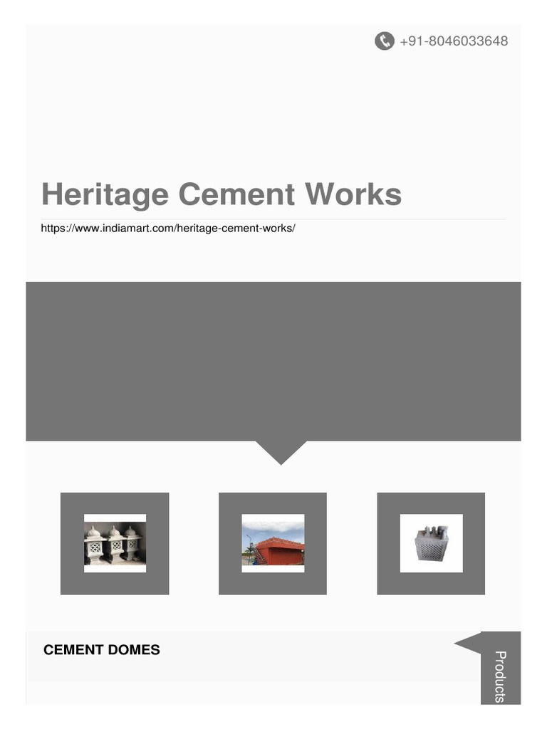 Heritage Cement Works | PDF