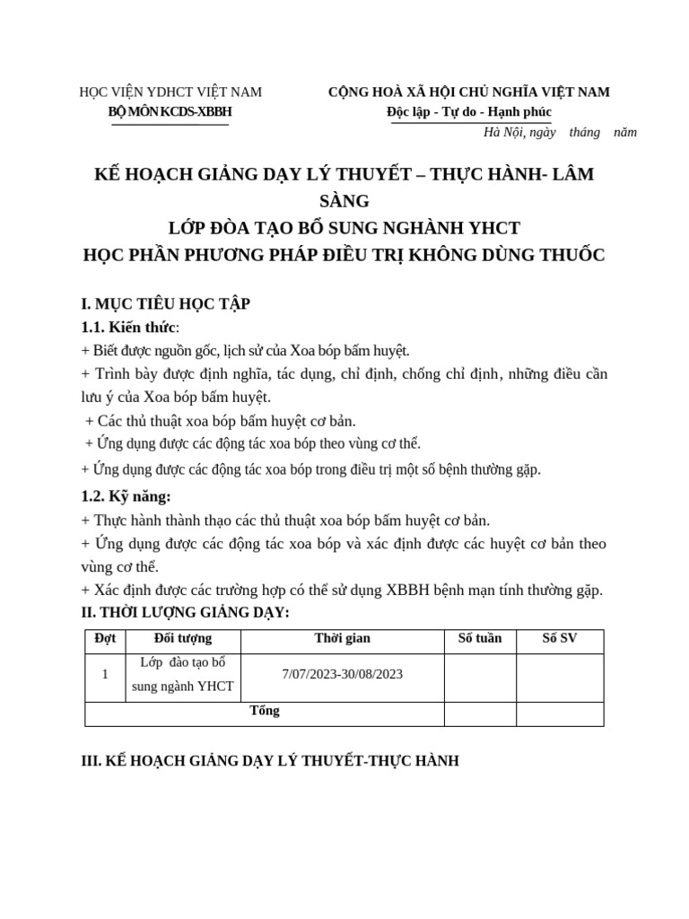 Ke Hoach Giang Day Lop 9 Thang Dinh Huong | PDF
