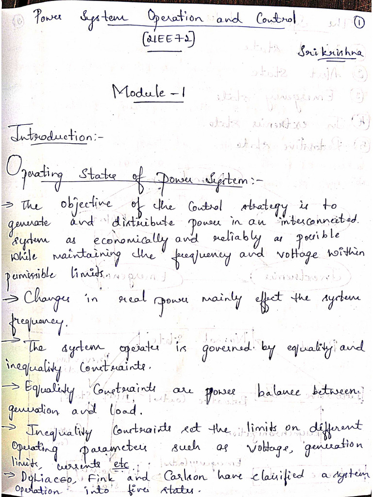 P.S.O.C Module1 sk25 - Notes | PDF