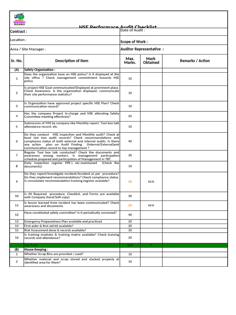 CSM Audit Checklist | PDF | Audit | Driver's License
