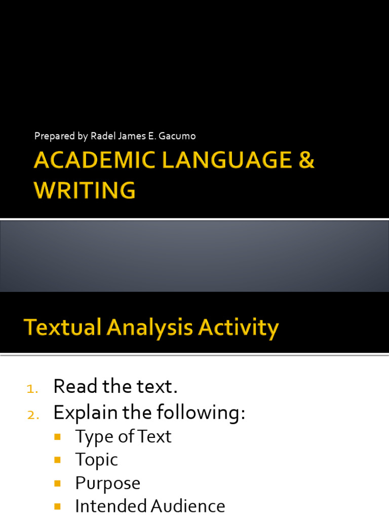 Analyzing Text Structure and Style | PDF