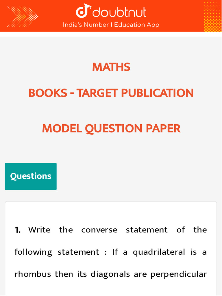 32784 Books Doubtnut Question Bank | PDF | Circle | Area