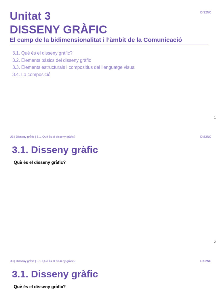 Ud3. El Disseny Gràfic | PDF