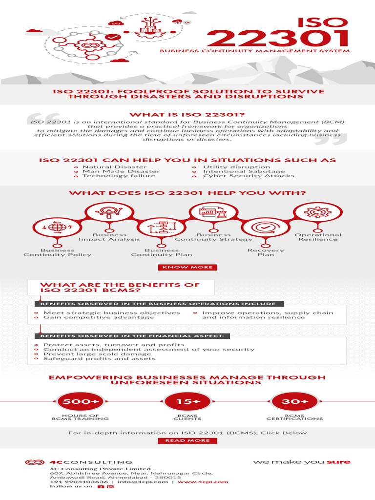 ISO 22301 Overview by 4CPL | PDF
