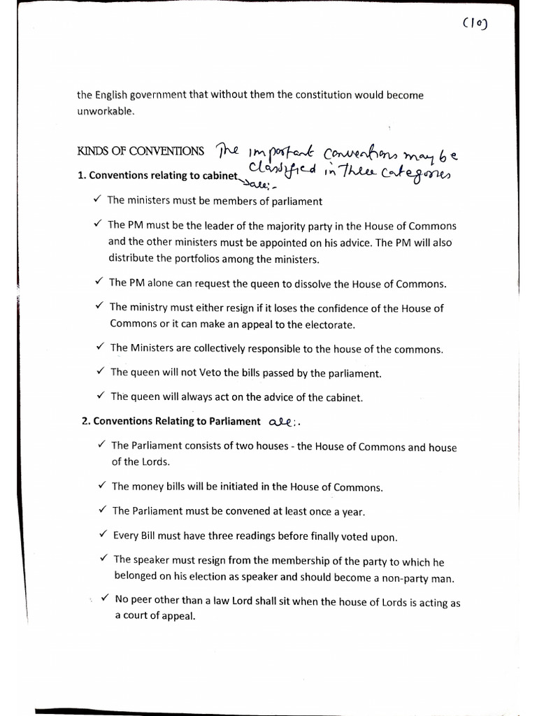 Kinds of Conventions | PDF