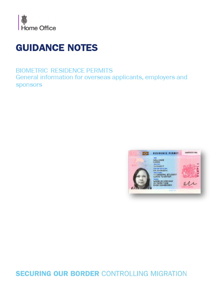 OA_BRP_Leaflet__OLF_ | PDF | Travel Visa | Identity Document