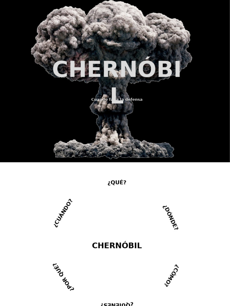Mural Chernóbil. Quién | PDF | Desastre de Chernobyl | La energía nuclear