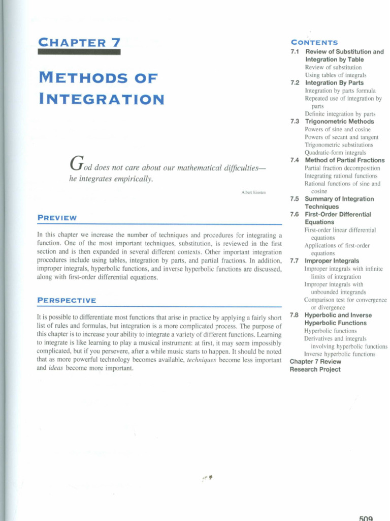 Calculus2 Chapter7 | PDF