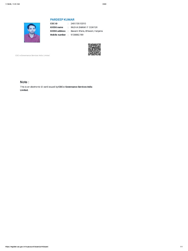 Note:: Pardeep Kumar | PDF