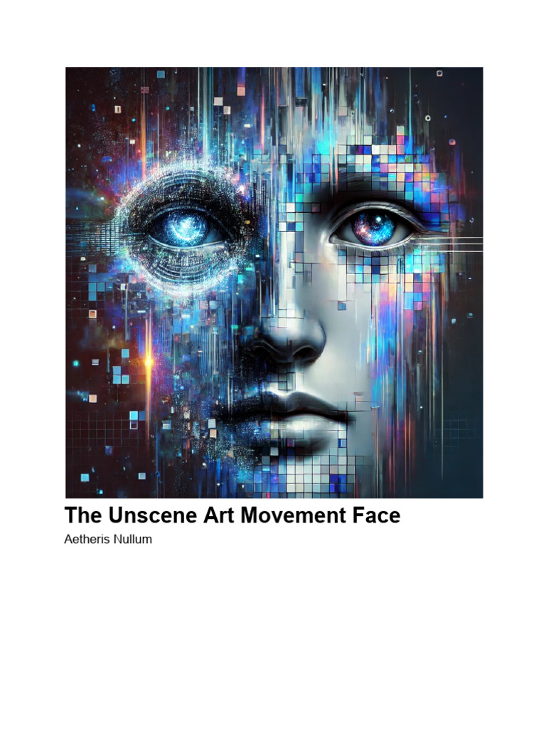 The Unscene Art Movement Face | PDF | Thought | Artificial Intelligence
