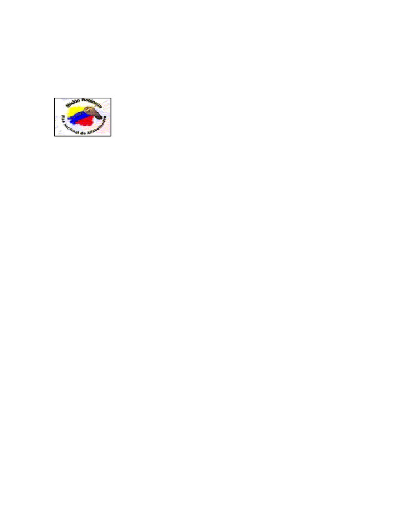 Alfabetización con Misión Robinson | PDF | Literatura | Aprendizaje