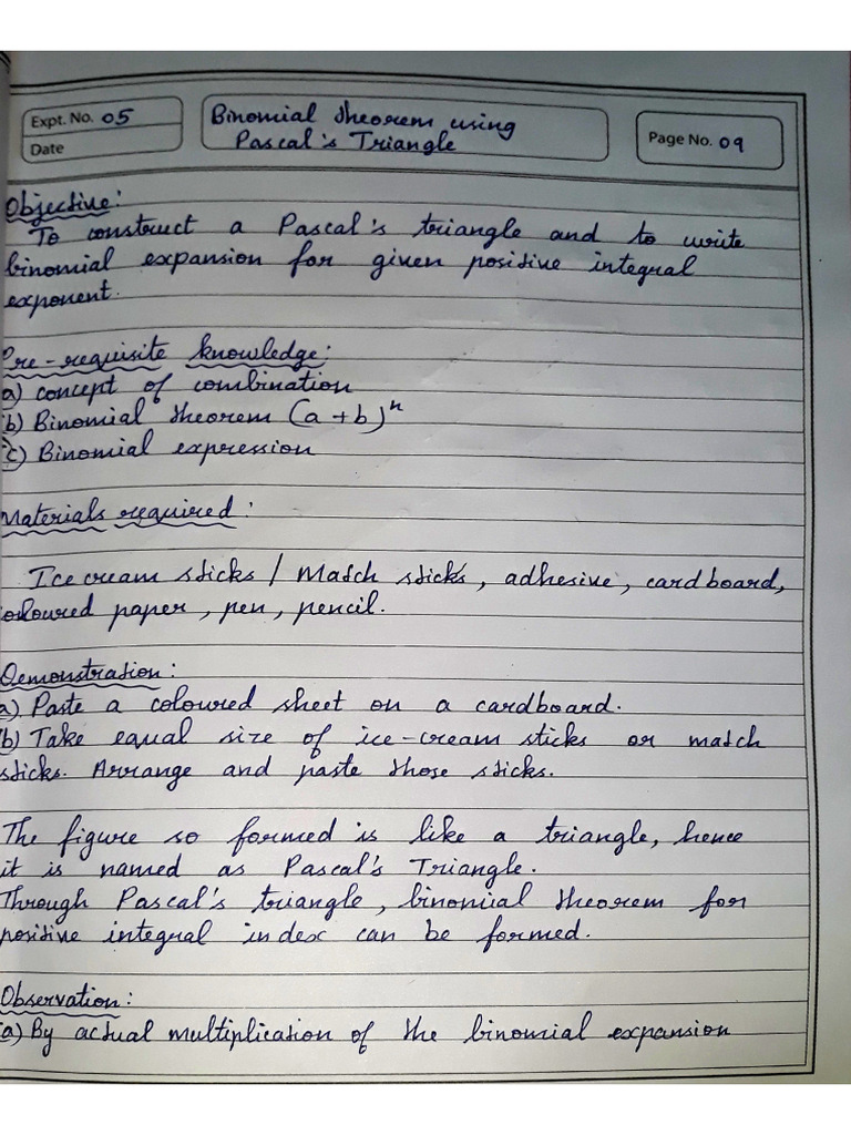 Maths Exp 5 | PDF