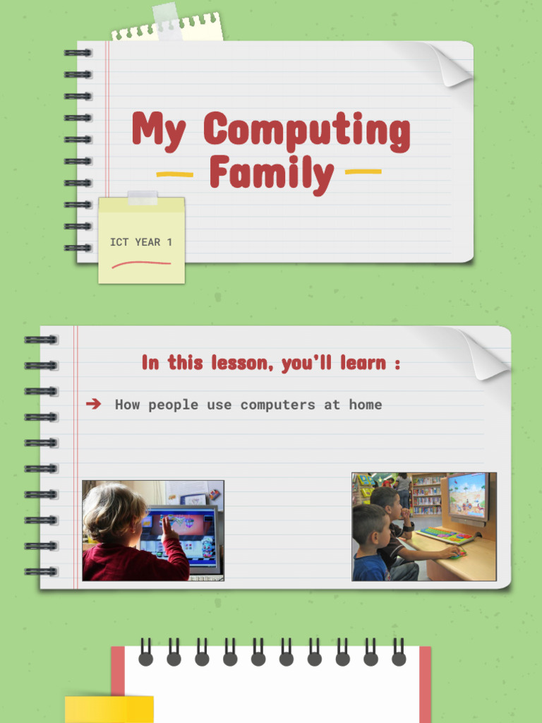My Computing Family Y1 | PDF