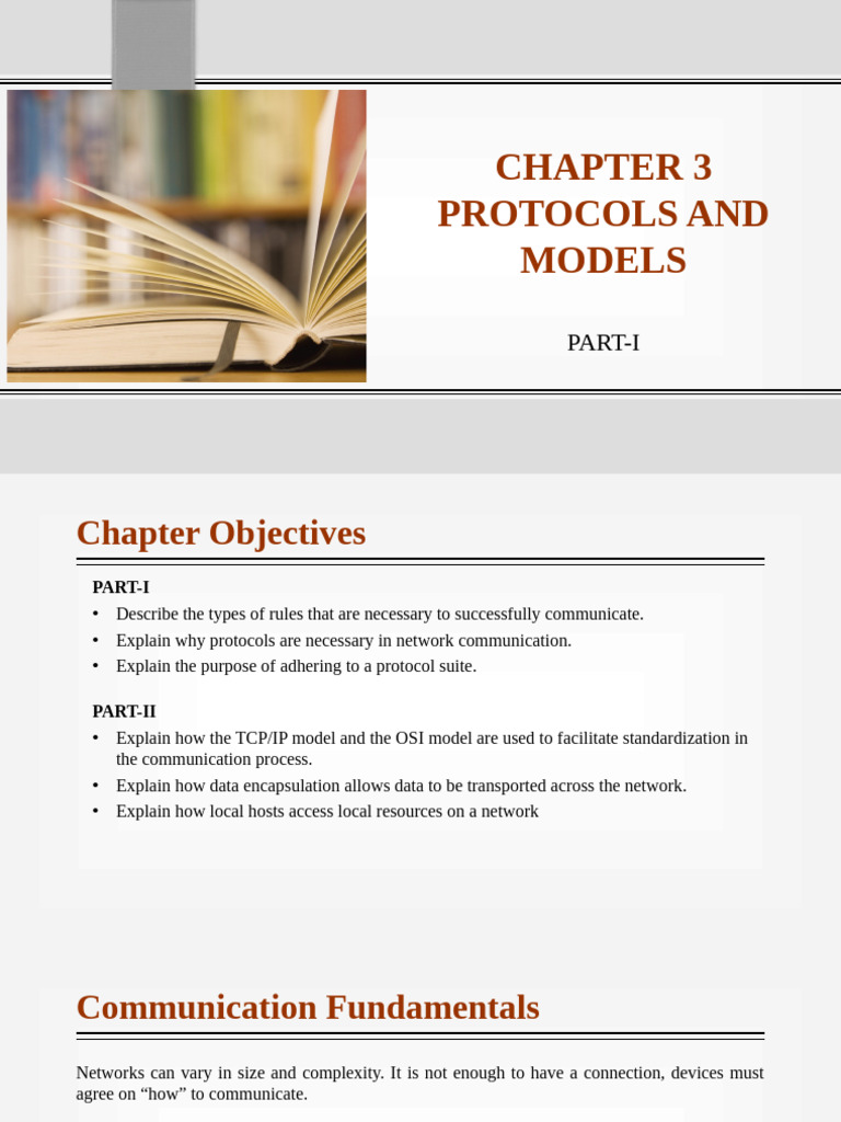 Chapter 3-Protocols and Models - Part I | PDF | Computer Network | I Pv6